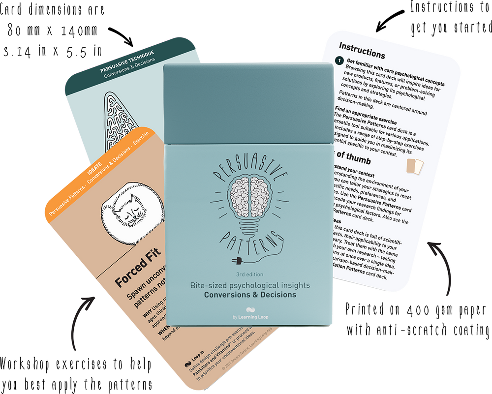 Persuasive Patterns - Conversions & Decisions – Learning Loop Shop