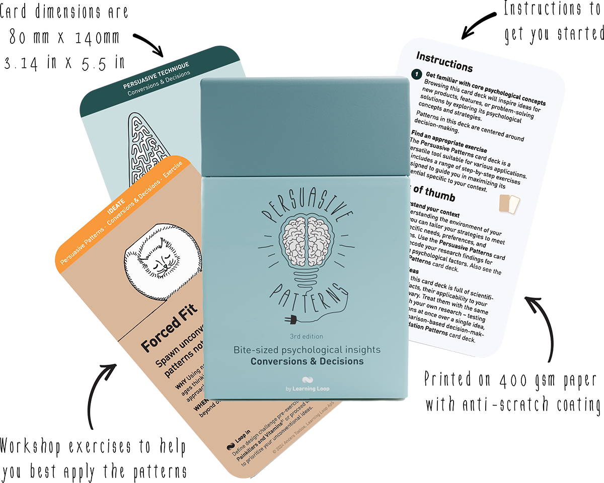 Persuasive Patterns - Conversions & Decisions – Learning Loop Shop