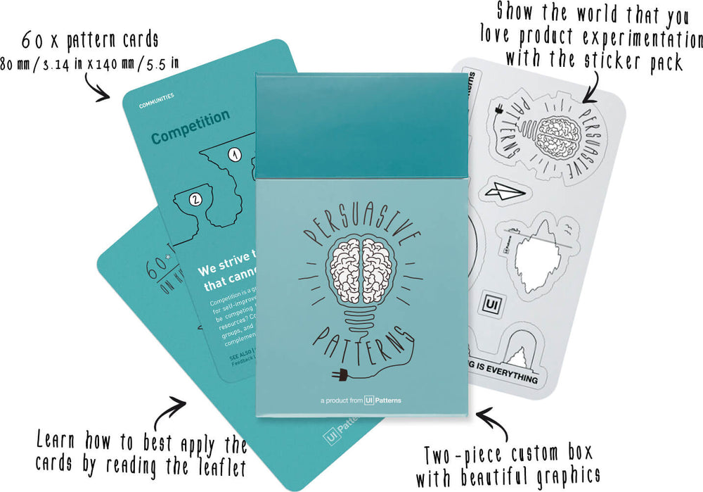 Persuasive Patterns Card Deck – Learning Loop Shop