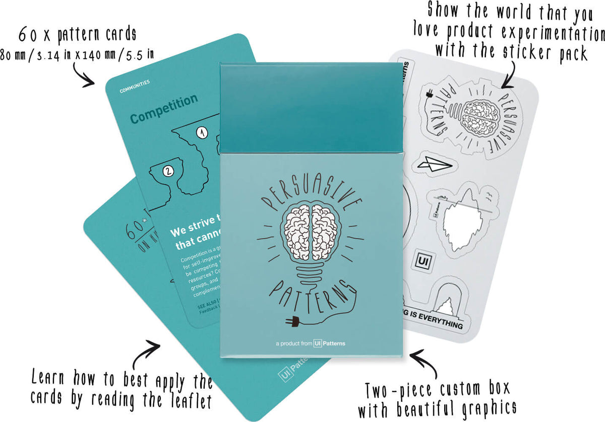 Persuasive Patterns Card Deck – Learning Loop Shop