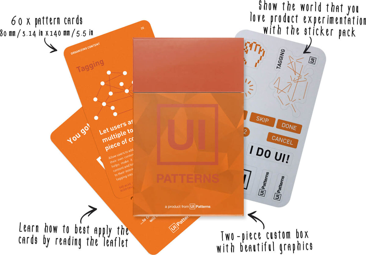 UI Patterns Card Deck – Learning Loop Shop