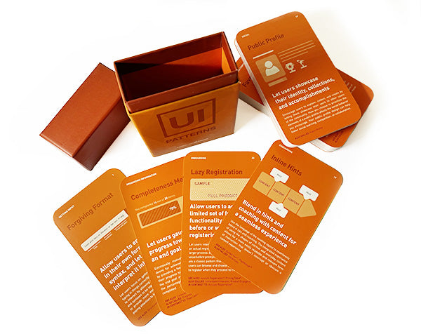 UI Patterns Card Deck – Learning Loop Shop
